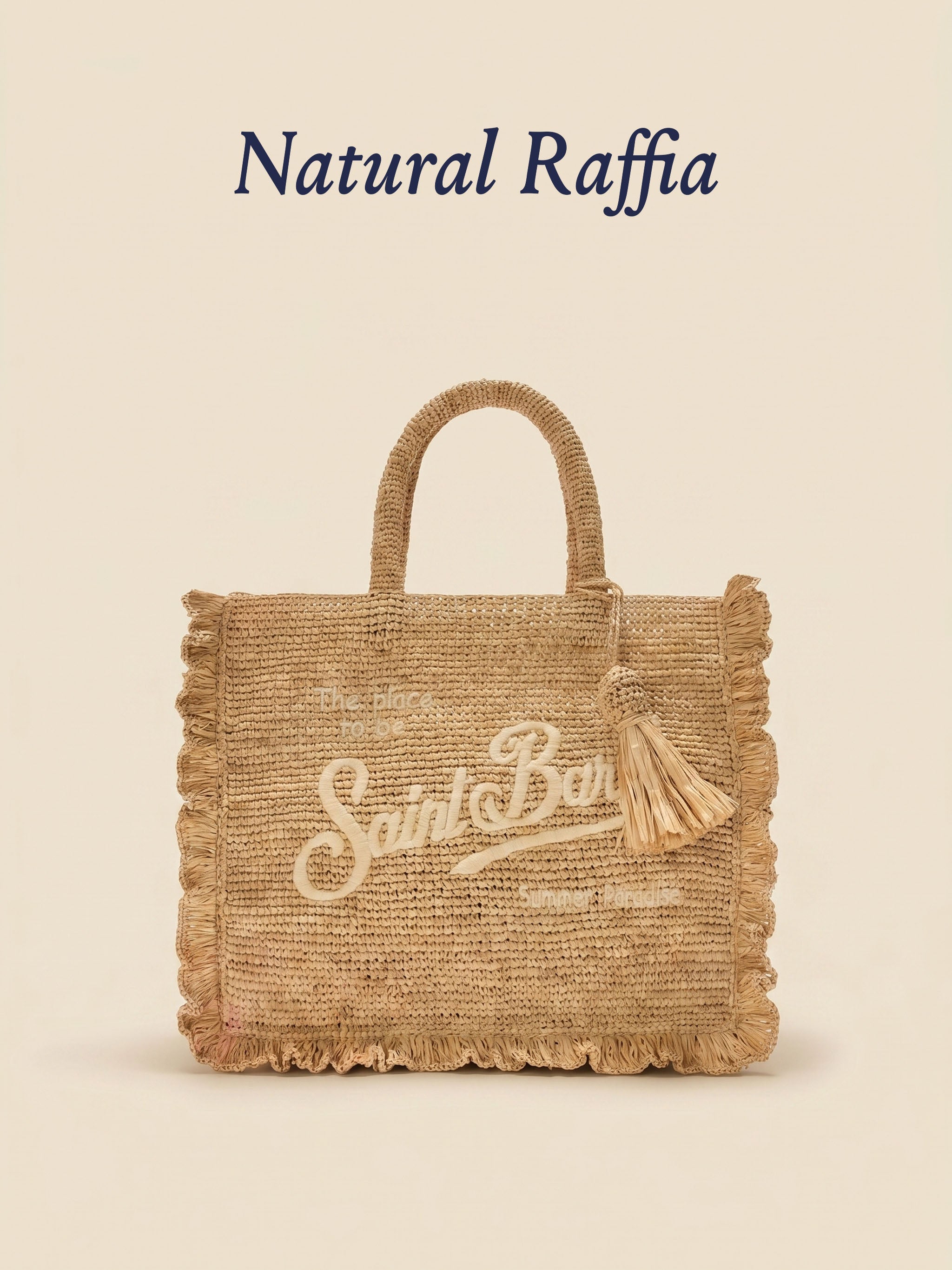 Natural Raffia Bags – MC2 Saint Barth