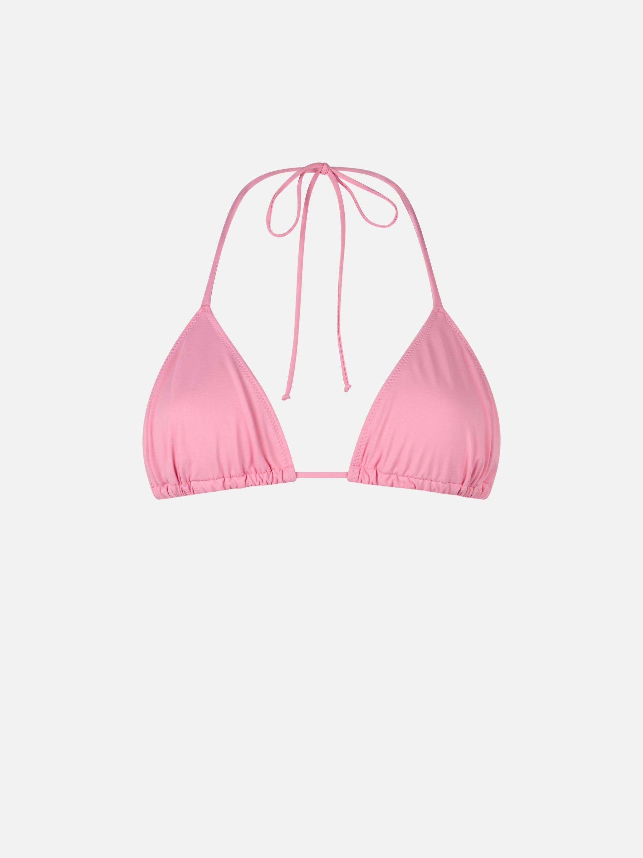 Woman pink triangle top swimsuit Leah – MC2 Saint Barth