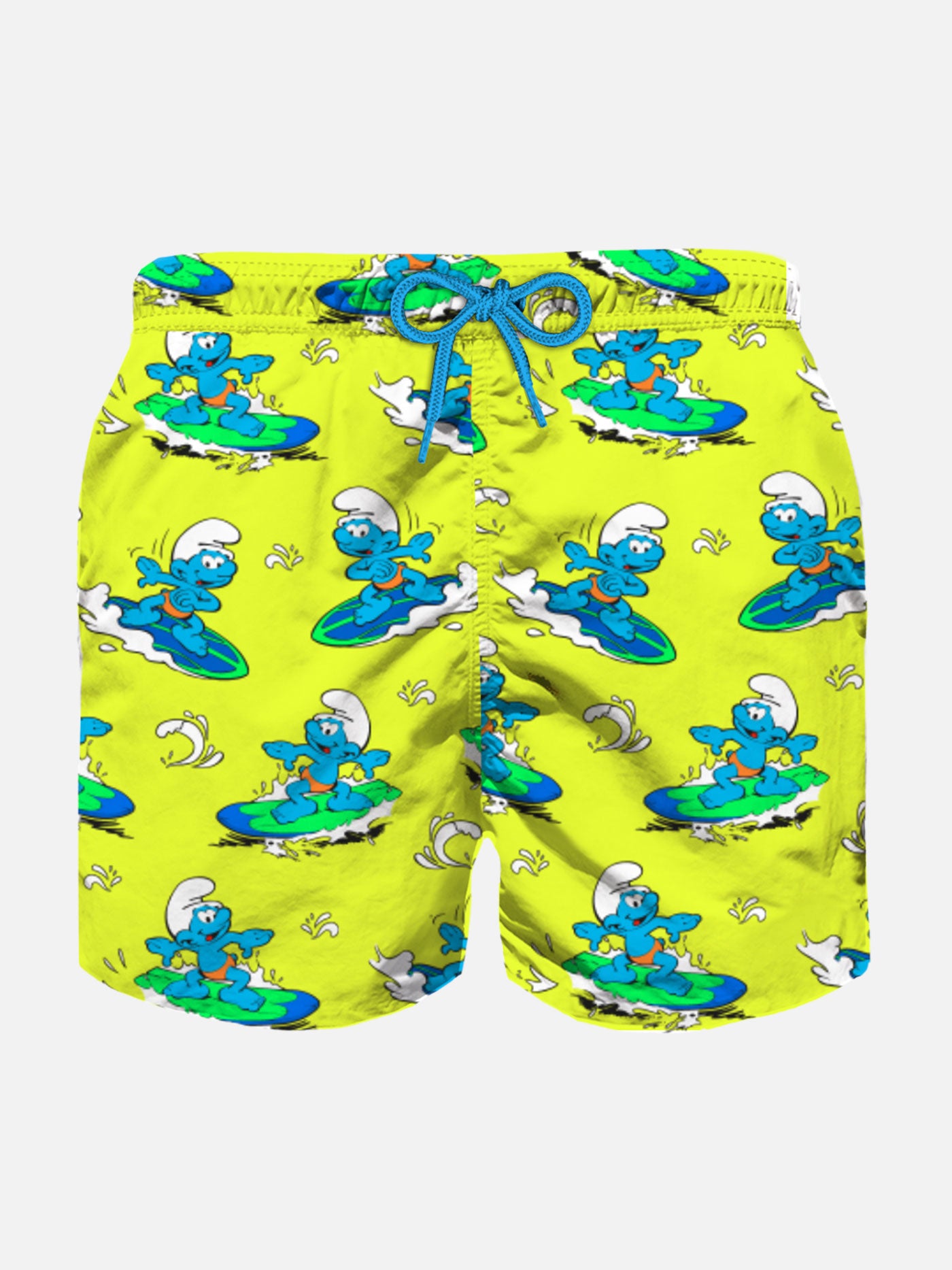 Boy swim shorts with surfer Smurf print | THE SMURFS SPECIAL EDITION ...