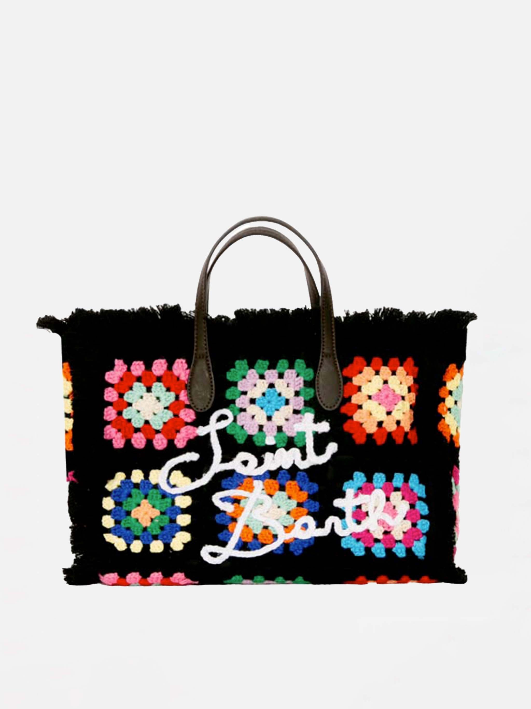 Colette crochet tiles handbag – MC2 Saint Barth
